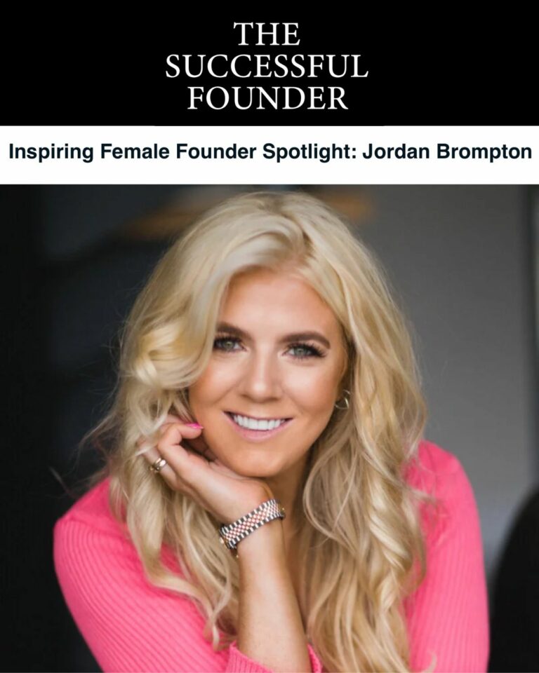 The Successful Founder spotlights Jordan Brompton