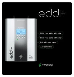 eddi+ | 3-phase solar power diverter | myenergi GB